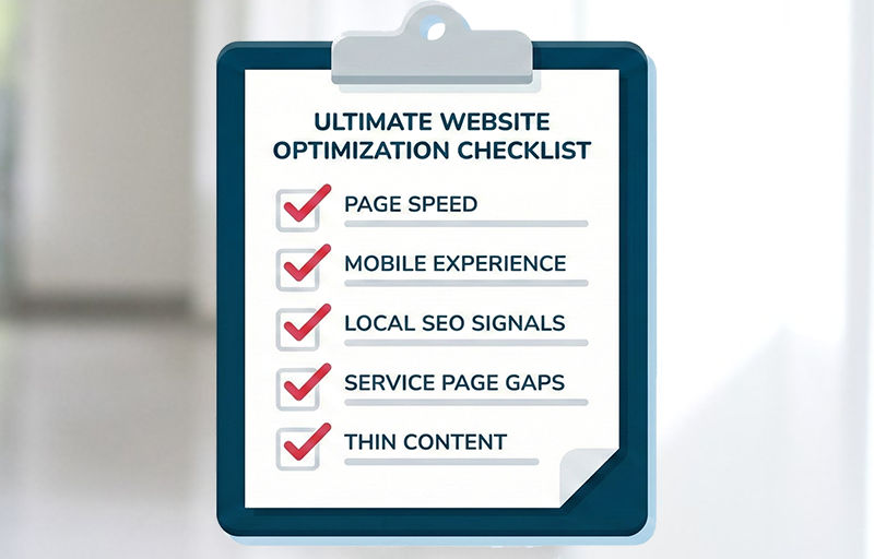Ultimate Website Optimization Checklist | Avalanche Creative